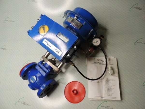 SPIRAX SARCO CONTROL VALVE SP2 POSITIONER 5223 ACTUATOR KE43 1" VALVE