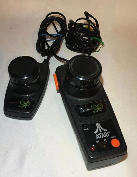 Atari 2600 Paddle Plug N Play 13-In-1 Dual 2 Player TV Game by Jakks (2004)