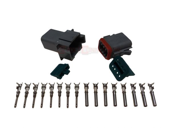 Amphenol AT 8 Pin Connector Kit 14-16 AWG Terminals
