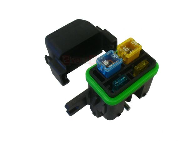 Littelfuse Waterproof 2+2 J Case and Mini Fuse Module with Terminals