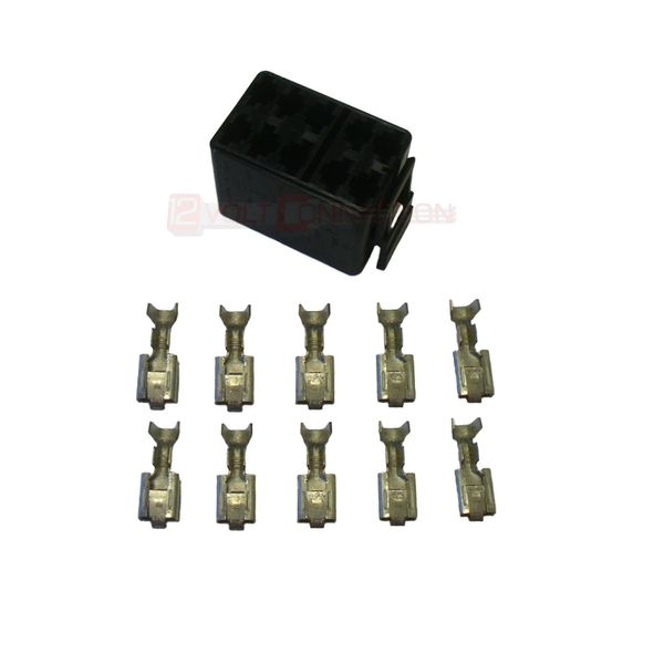 Carling Technologies VC1-01 10 Circuit Rocker Switch Connector 18-20 AWG