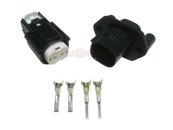 Panel Mount Molex MX150L 2 Pin 18-22 AWG