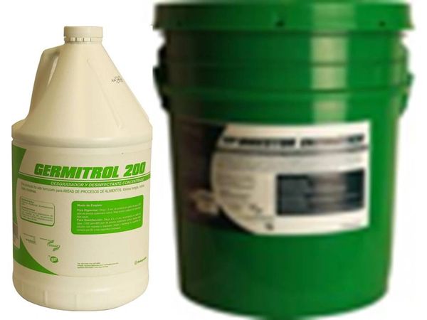 Germitrol 200 Amonio Cuaternario concentrado tanque 5 Gls