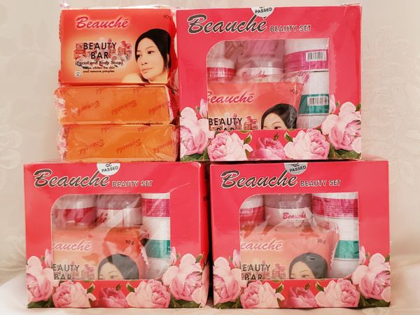 Bundle 3 sets Beauche International and 3 Beauche Bar Soap