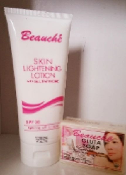 Beauche Skin Lightening Lotion 200ml with Beauche Gluta Soap 90g