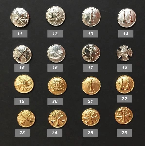SMALL MEDALLIONS - 1" round