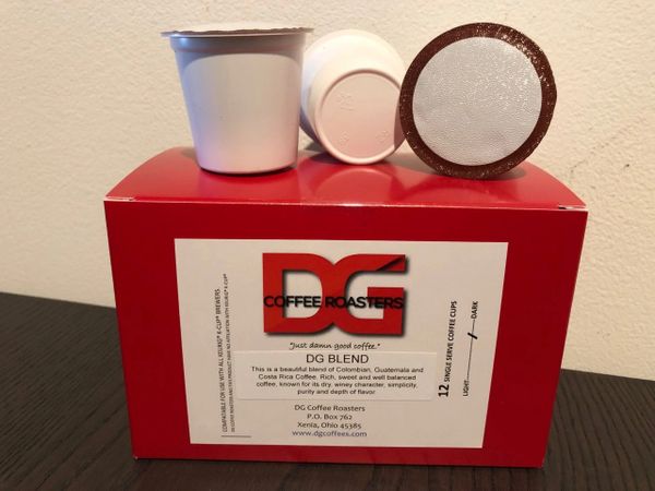 DG BLEND Single serve coffee cups/pods