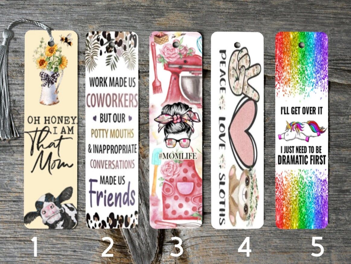 Fun Metal Bookmarks | eBay