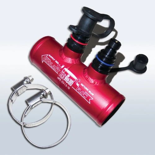 Hot Head cooling system integrating check valve kit