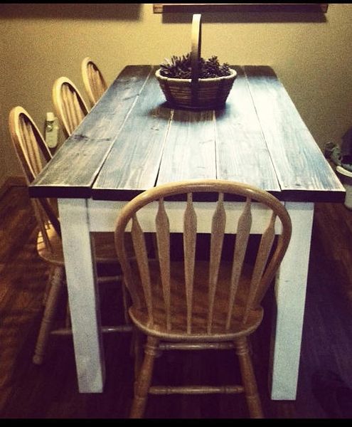 Rustic Country Classic Farmhouse Table