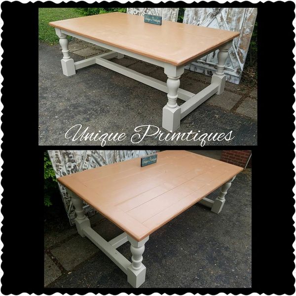 Rustic New England Farmhouse Table