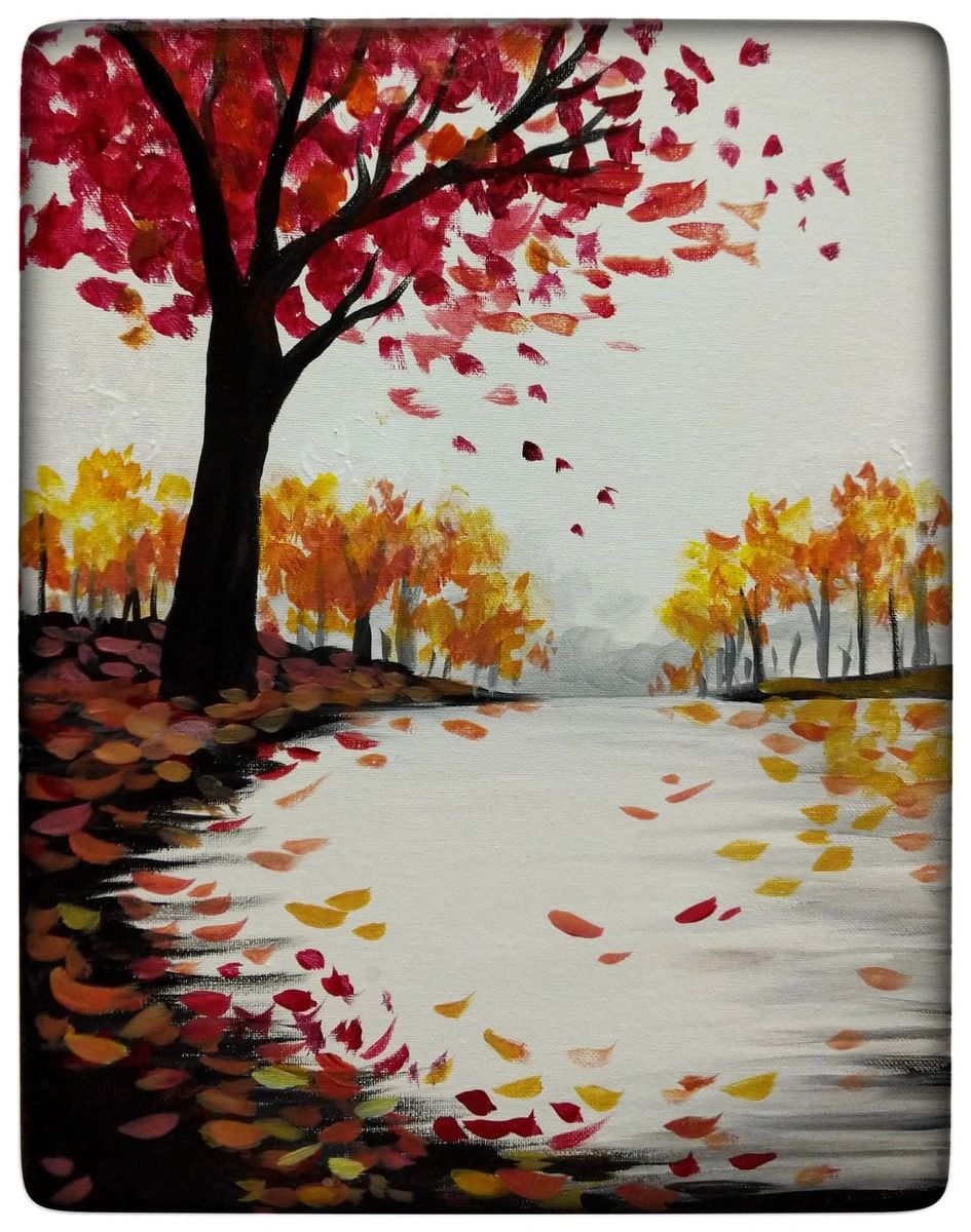 Autumn Path Painting Kit