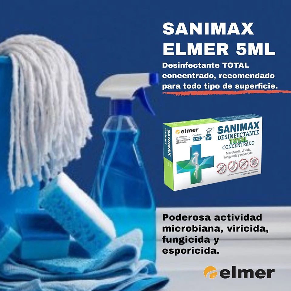 Desinfectante Sanimax Elmer (Video)