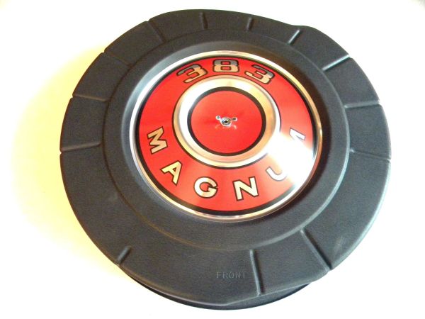 1967-68 MOPAR 383 COMMANDO 440 MAGNUM UNSILENCED AIR CLEANER CUSTOM