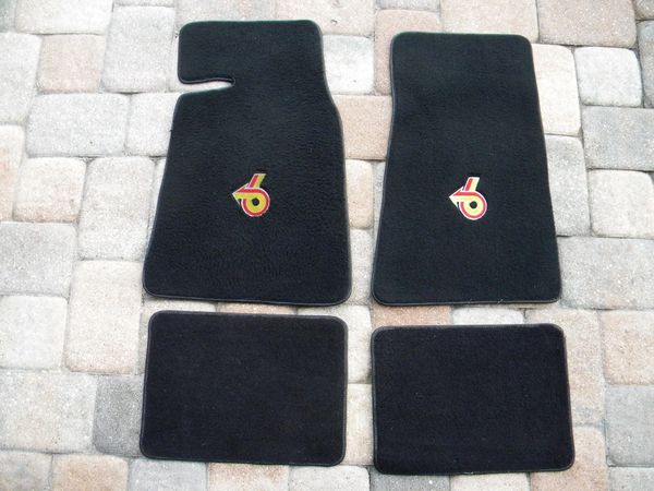 1982-87 BUICK GRAND NATIONAL TURBO-T T-TYPE GM LICENSED FLOOR MATS W ...