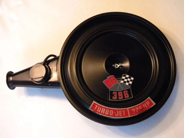 1968 CHEVROLET IMPALA CAPRICE 396/325HP OVAL AIR CLEANER ASSEMBLY