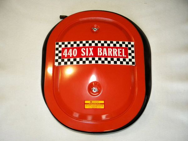 70-71 340 440 SIX PACK MOPAR AIR CLEANER CUDA CHALLENGER R/T CORONET GTX
