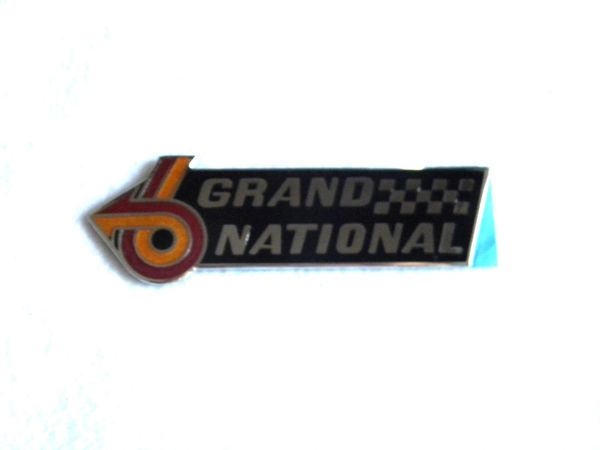1986-87 BUICK GRAND NATIONAL EMBLEM CLOISONNE