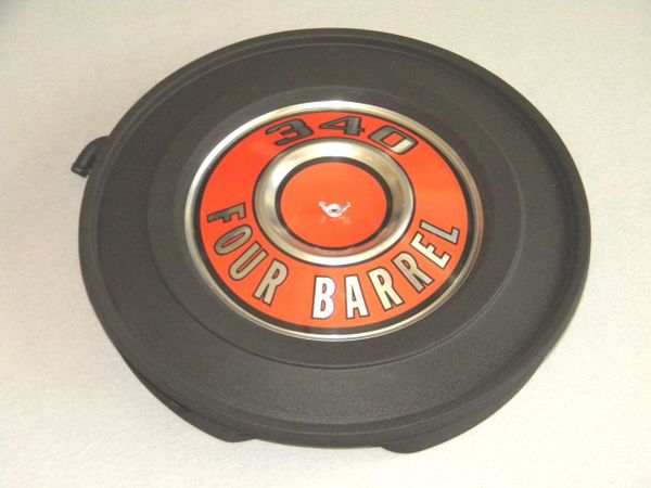1970-71 Mopar 340 Unsilenced Dual Inlet Air Cleaner