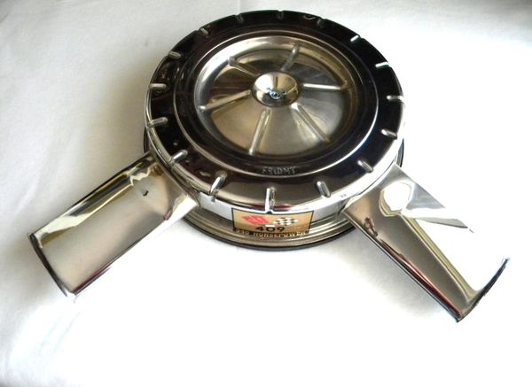 1964 L33 409 IMPALA SS CUSTOM DUAL SNORKEL AIR CLEANER 62-63