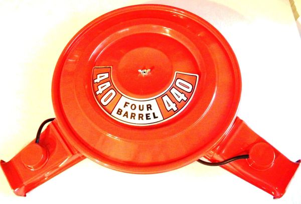 1972-73 MOPAR 440 400 FOUR BARREL DUAL SNORKEL AIR CLEANER ROAD RUNNER ...