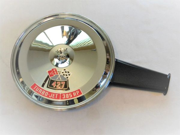 1967 CHEVROLET IMPALA SS 427 385HP K-19 OVAL SNORKEL AIR CLEANER