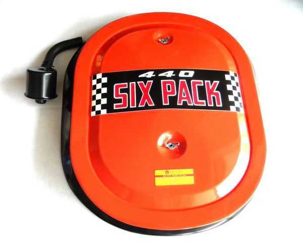 70-72 MOPAR 340 440 SIX PACK AIR CLEANER ASSEMBLY