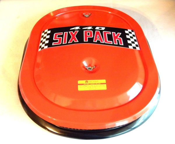 1970-71 MOPAR 440 SIX PACK AIR CLEANER CUDA CHALLENGER CHARGER R/T ...