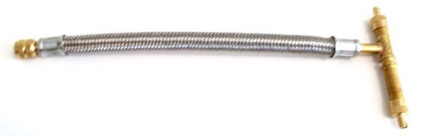 8 INCH BRAIDED LINE VALVE STEM EXTENSION WITH FLOW THROUGH
