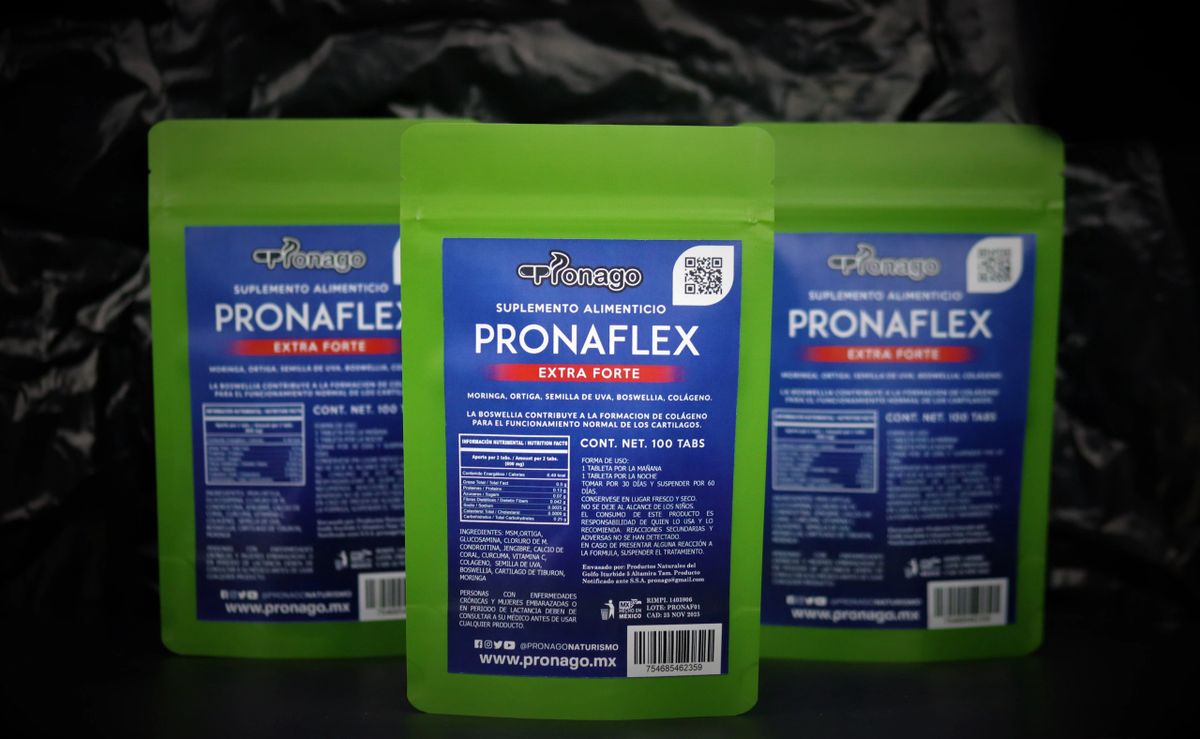 PACK 3. PRONAFLEX EXTRA FORTE. 3 EMPAQUES C/100 TABLETAS C/U