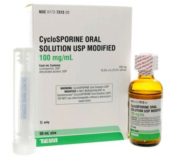 Cyclosporine Oral Solution USP Modified 100mg/ml (***PER ML***)