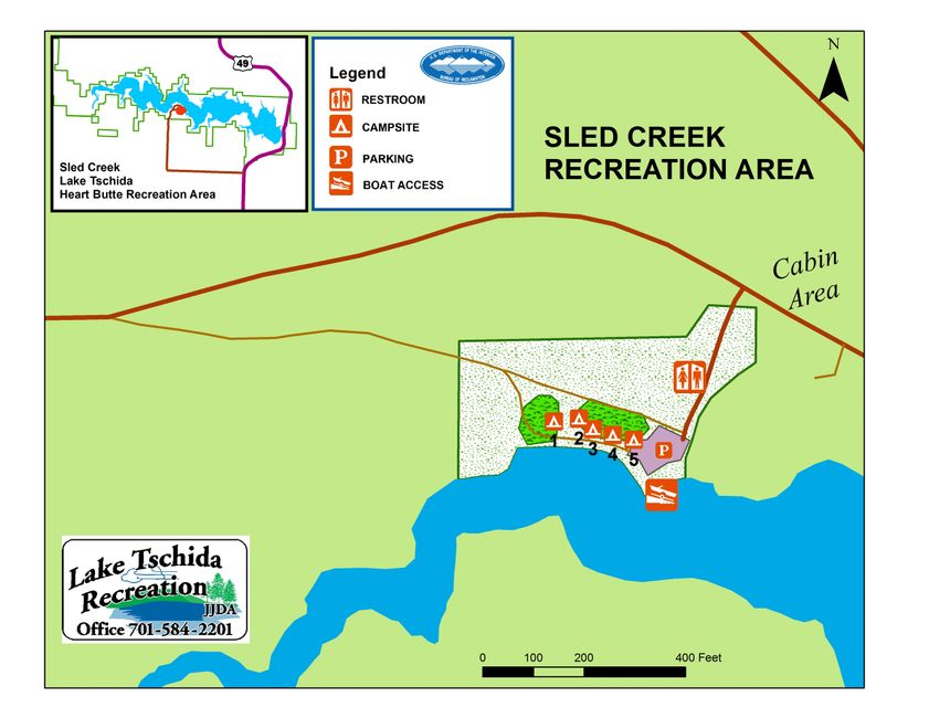SLED CREEK | Lake Tschida Recreation
