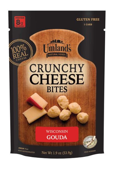 Umland's Crunchy Cheese Bites Gouda Bag 1.9oz