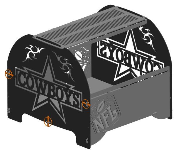 Dallas Football Fire Pit