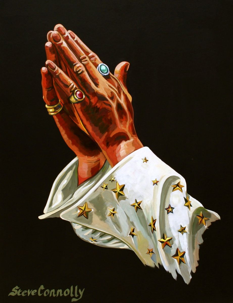 Elvis Praying Hands