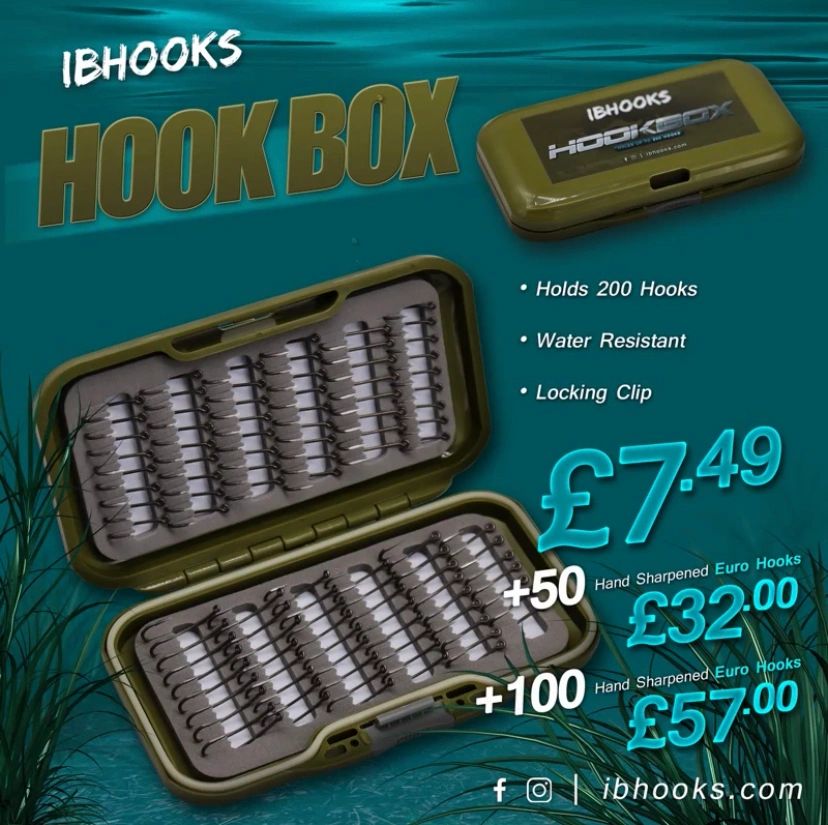 Hook box and hand sharpened hooks