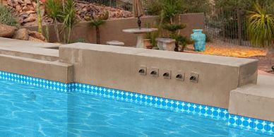 Meridian Tile - Pool Tile, Custom Swimming Pool Tile