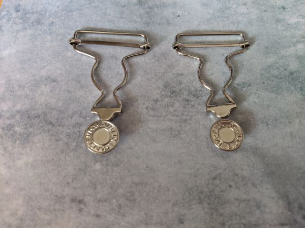38mm Dungaree Clips