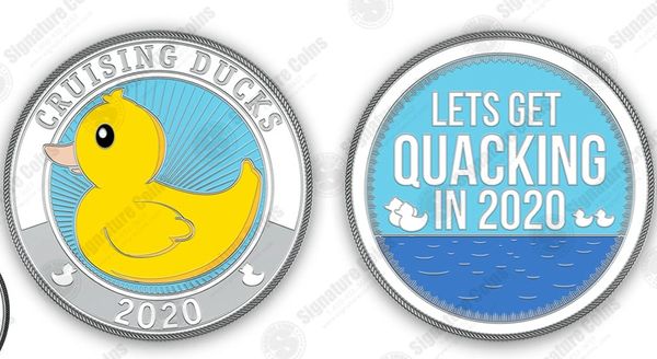 Cruising ducks 2020 collectors coin