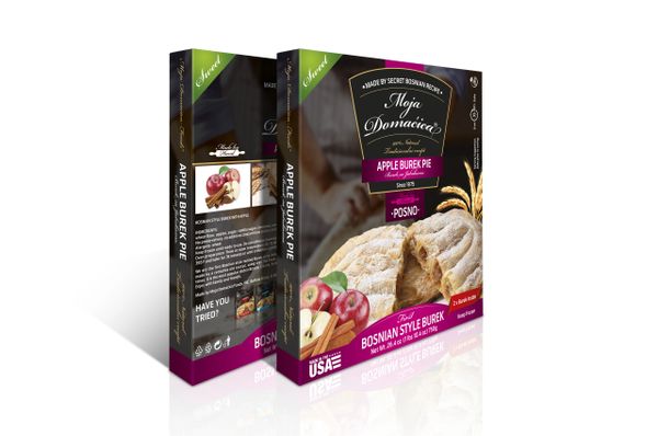 Apple Burek Pie / Burek sa Jabukama, Posno