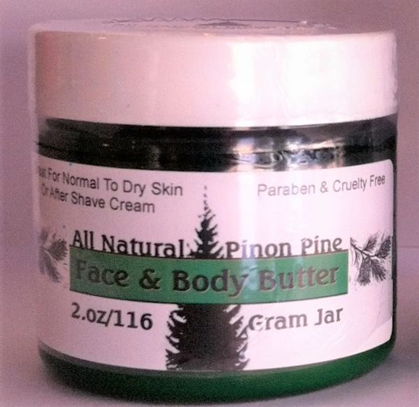 All Natural Pinon Pine Face & Body Butter 2.oz Jar