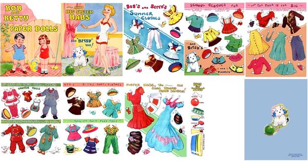 #2567 Betty & Bob and Big Sister Babs