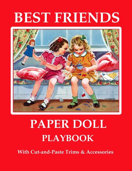 #2771 Best Friends Paper Doll Playbook