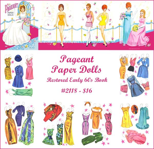 #2118 Pageant Paper Dolls, early 60s