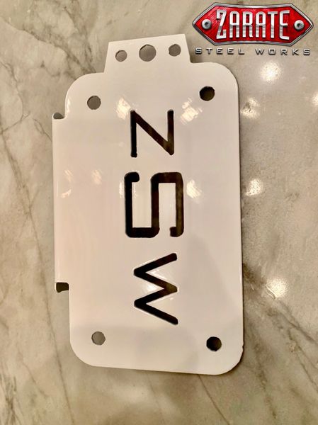 SS License Plate Relocator - Vertical