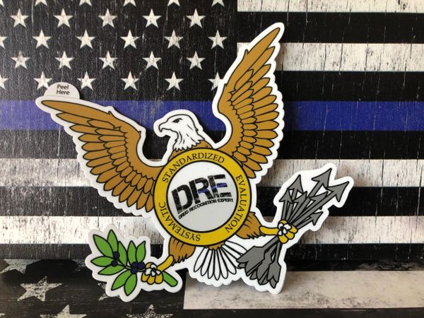 DRE Eagle Sticker (4X4")