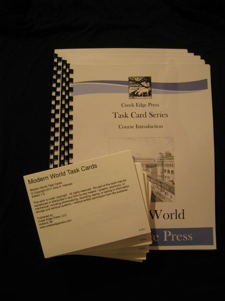 Complete Set of History Task Cards (American)