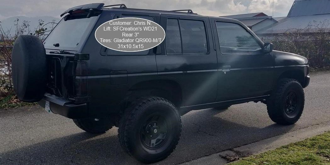 Lift Kit And Skidplates For Nissan Pathfinder