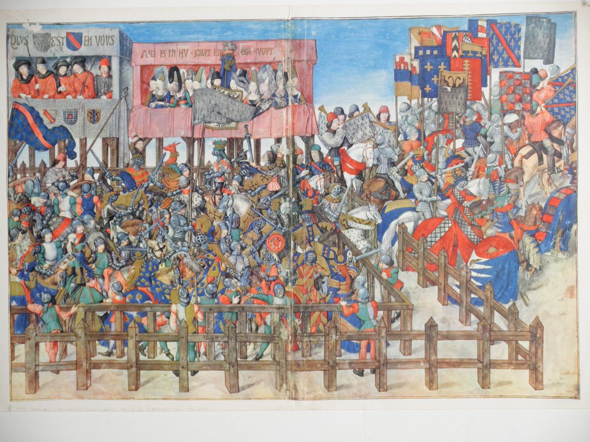 THE VERVE #3 MEDIEVAL LITHOGRAPH COPY 1947