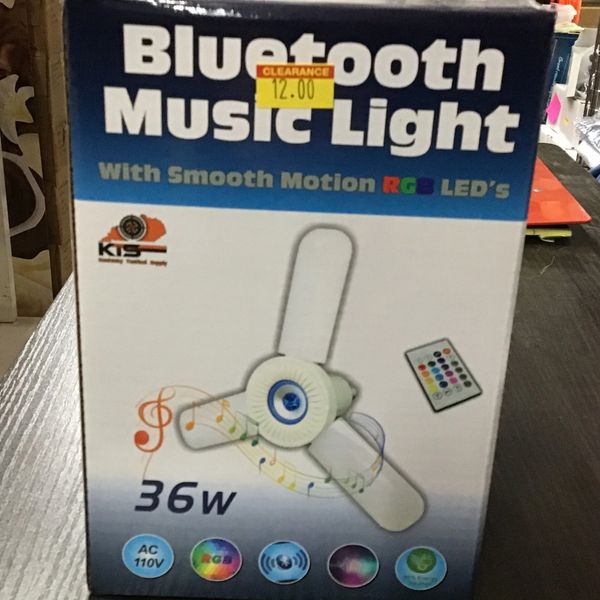 Bluetooth music light